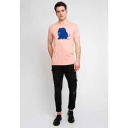 logoshirt Damen T-Shirt "Sendung mit der Maus - Elefant", rosa, Gr. S, unifarben, 100% Baumwolle, Shirts, mit coolem Print