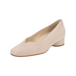 Hassia Damen Pumps "Hassia Pumps Veloursleder", Gr. 38,5rosa, Veloursleder, Schuhe