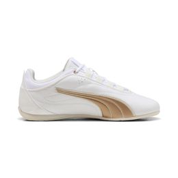 Puma Damen Sneaker "CATCH SOLEIL DAYINIGHT", Gr. 39Puma weiß, Puma gold, vapor gray, Synthetik, colorblocking, Schuhe, Design auf den Spuren des Puma