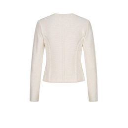 N&uuml;bler N&Uuml;BLER Damen Strickjacke "Strickjacke Amira", wei&szlig;, Gr. L, Obermaterial: 50% Baumwolle CO. 50% Polyacryl PAN., Strickjacken