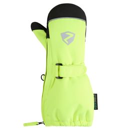 Ziener Baby F&auml;ustlinge "LANUPO-Z AS MITTEN glove", gelb, Gr. 1, Polyester, Handschuhe