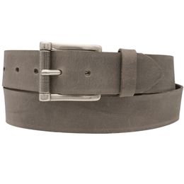 AnnaMatoni Herren Lederg&uuml;rtel "AnnaMatoni Lederg&uuml;rtel Zili Lederg&uuml;rtel Zili", grau, Gr. 130, 100% Leder, G&uuml;rtel