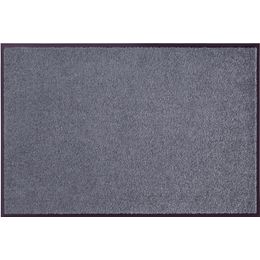 Fu&szlig;matte Hanse Home, B:40cm H:7mm L:60cm, grau, Kunstfaser, Au&szlig;enbereich, Teppiche, "Wash & Clean", Schmutzfangmatte, T&uuml;rmatte, In- und Outdoor,
