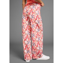 Neun Monate Damen Umstandshose "Weiche Jersey-Hose", bunt, Basic, Gr. 36, bedruckt, gebl&uuml;mt, Jersey, Obermaterial: 95% Baumwolle, 5% Elasthan, Hosen,