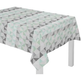 Tischdecke WIRTH, B:85cm L:85cm, gr&uuml;n, Baumwolle, Polyester, Tischdecken, "BERLARE"