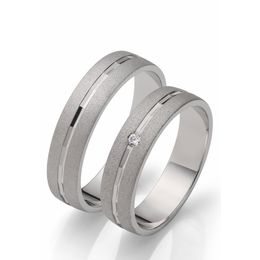 Firetti Damen Trauring "Schmuck Geschenk Hochzeit Ehering "LIEBE"", 20, ohne Zirkonia, Silber 925 (Sterlingsilber), 5mm, silber, Silber 925