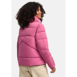 Marikoo Damen Winterjacke "Jalliaa", rosa, Gr. L, Obermaterial: 100% Polyester; Innenseite: 100% Polyester, Jacken, mit sch&ouml;nem Steppdesign