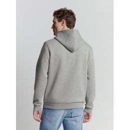 NO EXCESS Herren Hoodie "NO EXCESS Kapuzenpullover Sweater Hooded", grau, Gr. L, 70% Baumwolle, 30% Polyester, Sweatshirts