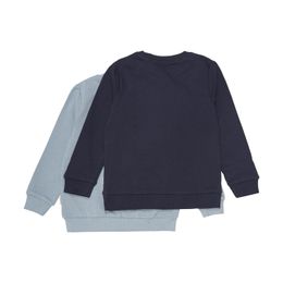 Minymo Jungen Sweatshirt "Rundhalspullover MISweatshirt", blau, Gr. 92, Obermaterial: 100% Baumwolle CO., Pullover