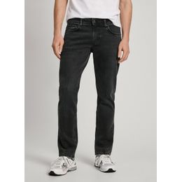 Pepe Jeans Herren Straight-Jeans "STRAIGHT JEANS", schwarz, Gr. 31, Denim/Jeans, Obermaterial: 99% Baumwolle, 1% Elasthan, Jeans, mit geradem Bein