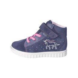 Ricosta M&auml;dchen Sneaker "Ricosta Sneaker Veloursleder", Gr. 31, blau, Veloursleder, Schuhe