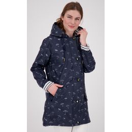 ANKERGLUT Damen Regenjacke "Friesennerz WIZZARD PEAK WOMEN UMBR", blau, Gr. 42, Obermaterial: 100% Polyurethan; Futter: 100% Polyester, Jacken, auch