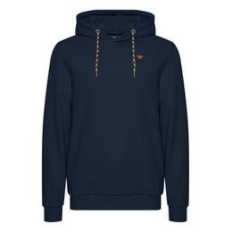 Blend Herren Kapuzenpullover "Hoodie BHLobo", blau, Casual, Gr. XL, unifarben, Obermaterial: 100% Baumwolle CO., Pullover