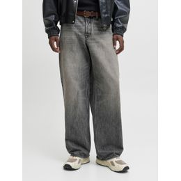 Jack & Jones JACK & JONES Herren Relax-fit-Jeans "JJIDAVE JJORIGINAL SBD 573 LN", blau, Gr. 31, Abriebeffekte, Denim/Jeans, Obermaterial: 100% Baumwolle, Jeans