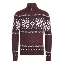 !Solid SOLID Herren Troyer "Troyer SDNorwin", rot, Gr. M, Obermaterial: 100% Polyacryl PAN., Pullover