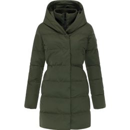 Ragwear Damen Steppmantel "Niani YOUMODO", gr&uuml;n, Gr. XXL, Obermaterial: 100% Polyester. Innenfutter: 100% Polyester. Wattierung: 100% Polyester,