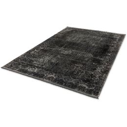 Sch&ouml;ner Wohnen Kollektion Teppich, B:160cm H:7mm L:230cm, grau, SCH&Ouml;NER WOHNEN-KOLLEKTION, Kunstfaser, Viskose, Wohnzimmer, Teppiche, "Velvet", Viskose, Wohnzimmer