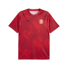 Puma Herren Trainingsshirt "Girona FC Aufw&auml;rmtrikot Herren", schwarz, Gr. S, clean, Obermaterial: 100% Polyester, Shirts