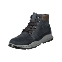 IGI&CO IGI & CO Herren Schn&uuml;rstiefelette "IGI & CO Stiefelette Nubukleder/Textil", Gr. 43, blau, Nubukleder, Textil, Schuhe