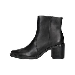 Paul Green Damen Stiefelette "Paul Green Stiefelette Glattleder", Gr. 42,5, schwarz, Glattleder, Schuhe