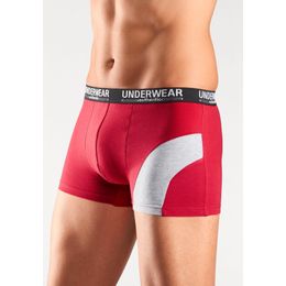 Herren Boxer "Boxershorts für Herren", AUTHENTIC UNDERWEAR, Gr. 6, bunt, Jersey, Obermaterial: 95% Baumwolle, 5% Elasthan, unifarben, Unterhosen, mit