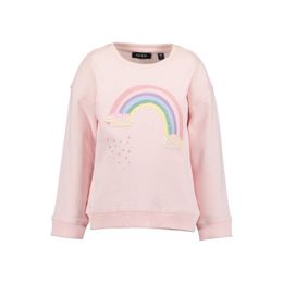 Blue Seven M&auml;dchen Sweater "Sweatshirt", rosa, Gr. 128, 100% Baumwolle, Sweatshirts