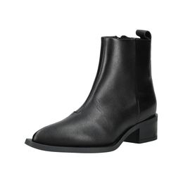 Pavement Damen Stiefelette "Pavement Stiefelette Leder", Gr. 37, schwarz, Leder, Schuhe