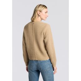 BOSS Orange Damen Cardigan "Fortellini Premium Damenmode"rust, copper 222, Gr. L, unifarben, Strick, Obermaterial: 35% Alpaka, 35% Wolle, 30%