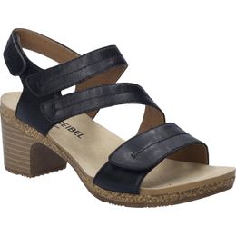 Josef Seibel Damen Sandale "Grace 02, schwarz", Gr. 42, schwarz, Obermaterial: 100% Rindsleder Leather cow., Schuhe