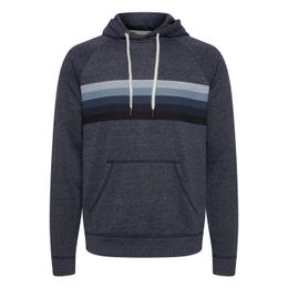 Blend Herren Kapuzenpullover "Hoodie BHSweatshirt", blau, Gr. S, gestreift, Obermaterial: 60% Baumwolle CO. 40% Polyester PES., Pullover