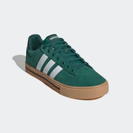 Herren Sneaker "DAILY 4.0", adidas Sportswear, Gr. 45, grün, Leder, Synthetik, Schuhe