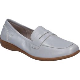 Josef Seibel Damen Ballerina "Fenja 22, iceblue", Gr. 41, blau, Obermaterial: 100% Rindsleder Leather cow., Schuhe
