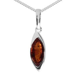 OSTSEE-SCHMUCK Damen Kette mit Anh&auml;nger "OSTSEE-SCHMUCK Kette mit Anh&auml;nger Tonje Kette mit Anh&auml;nger Tonje", 42cm, Silber 925 (Sterlingsilber), L: 42,