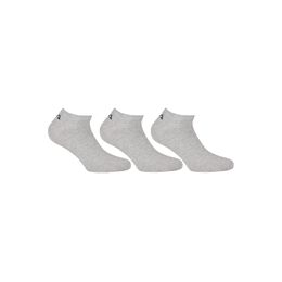 Fila Herren Sneakersocken "Socken 3er Pack", Gr. 39, grau, Obermaterial: 75% Baumwolle CO. 23% Polyester PES. 2% Elasthan EL., Socken