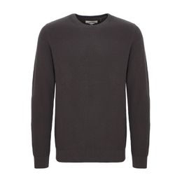 Blend Herren Strickfleece-Pullover "Strickpullover BHCodford", grau, Gr. S, Obermaterial: 100% Baumwolle CO., Pullover