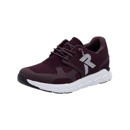 Rieker Damen Sneaker "Rieker Sneaker Textil", Gr. 36, lila, Textil, Schuhe