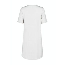 Skiny Damen Sleepshirt "Night In Mix & Match", Gr. 38, grau, Jersey, Obermaterial: 95% Viskose, 5% Elasthan, geringelt, gestreift, Basic, Kleider,