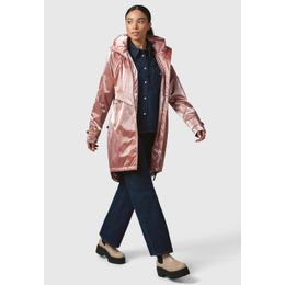 Ragwear Damen Langmantel "Frodik Shine", rosa, Gr. XXL, Obermaterial: 100% Nylon; Innenfutter: 100% Polyester, M&auml;ntel, oversized Damen Parka im