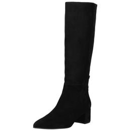 Högl HÖGL Damen Stiefel "Högl Stiefel Veloursleder", Gr. 37,5, schwarz, Veloursleder, Schuhe