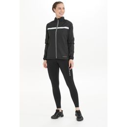 Endurance Damen Funktionstights "Energy", schwarz, Gr. 48, unifarben, 81% Polyester, 19% Elasthan, Hosen, in schlichtem Design