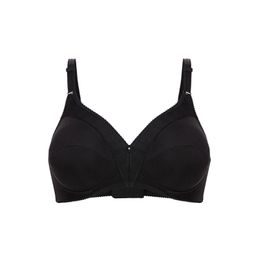 Felina Damen Bügelloser BH "BH ohne Bügel Weftloc", Gr. 80, schwarz, Obermaterial: 75% Polyamid PA. 25% Elasthan EL., BHs
