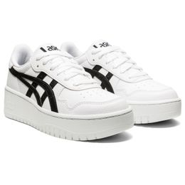 Damen Sneaker "JAPAN S PF", asics SPORTSTYLE, Gr. 37, schwarz-wei&szlig;, Synthetik, Textil, kontrastfarbene Details, mehrfarbig, Schuhe
