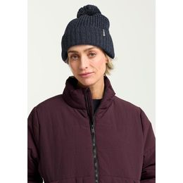 Jack Wolfskin Damen Beanie "MEDLEY KNIT BEANIE W", blau, Gr. S, Oberstoff: 100% POLYESTER; Kontrastmaterial 1: 100% POLYESTER; Futter: 100%