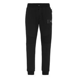 Plein Sport Herren Jogginghose "Jogginghose", schwarz, Gr. XXXL, Obermaterial: 88% Baumwolle, 12% Polyester, Hosen