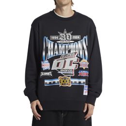 DC Shoes Herren Sweatshirt "Old Champs", schwarz, Gr. M, 60% Baumwolle, 40% Polyester, Sweatshirts