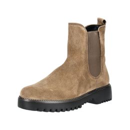 Gabor COMFORT Damen Stiefelette "Gabor Comfort Stiefelette Veloursleder", Gr. 38, braun, Veloursleder, Schuhe