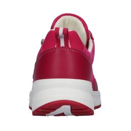 Waldl&auml;ufer WALDL&Auml;UFER Damen Plateausneaker "H-MARA", Gr. 7, pink, Leder, Textil, Schuhe, Schn&uuml;rschuh, Halbschuh, Freizeitsneaker in Komfortweite H