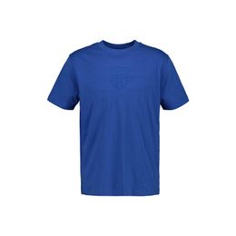 Gant Damen T-Shirt "T-Shirt REG TONAL SHIELD T-SHIRT 1er Pack", blau, Gr. M, Obermaterial: 100% Baumwolle CO., Shirts