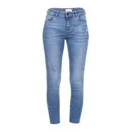 SURI FREY Damen Skinny-fit-Jeans "Skinny Jeans SFY Freyday", blau, Gr. XL, Obermaterial: 93% Baumwolle CO. 5% Polyester PES. 2% Elasthan EL., Jeans