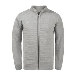 INDICODE Herren Cardigan "Cardigan IDRickert", grau, Gr. XXXL, Obermaterial: 100% Baumwolle CO., Strickjacken